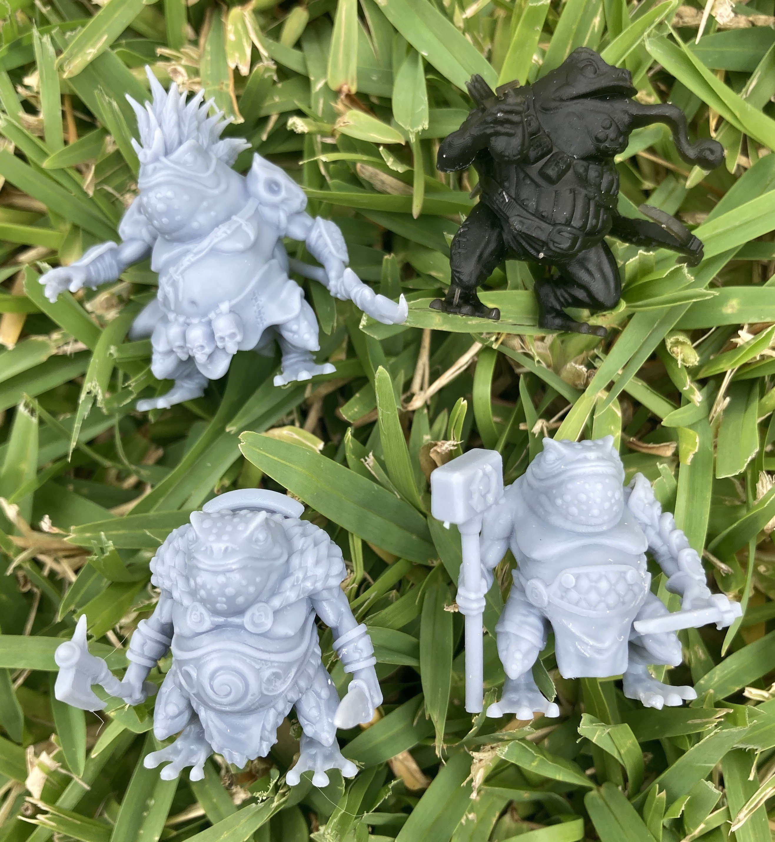 Toad Folk Set 2 4 Variants Available Epic Miniatures - Etsy Australia