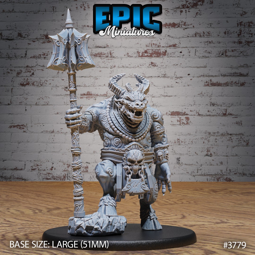 Onyx Statue Demon 3 Variants Available Epic Miniatures - Etsy