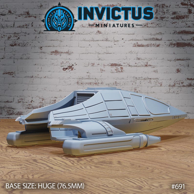 Space Ship Landing Capsule - Invictus Miniatures - Etsy