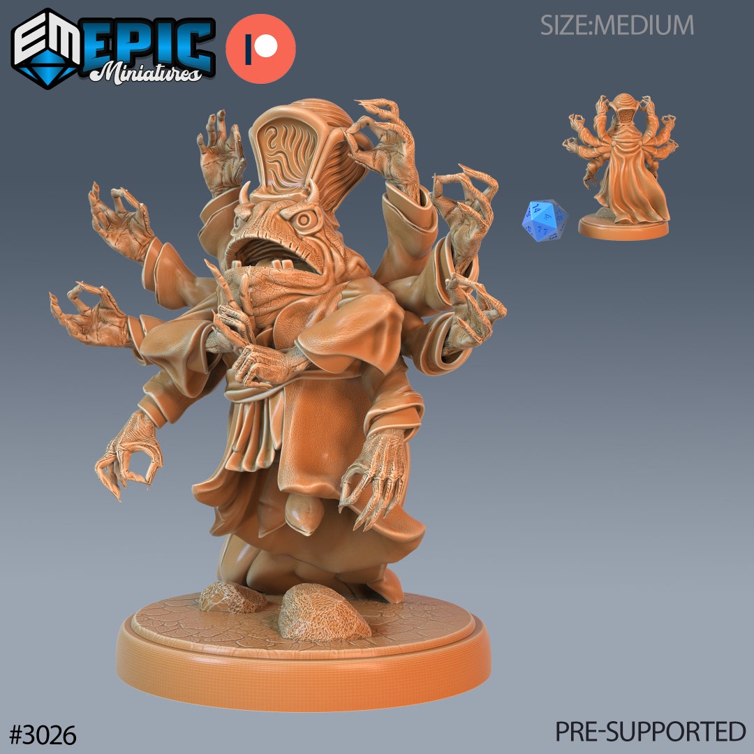 Frog Warlock (3 Variants Available) - Epic Miniatures - Etsy