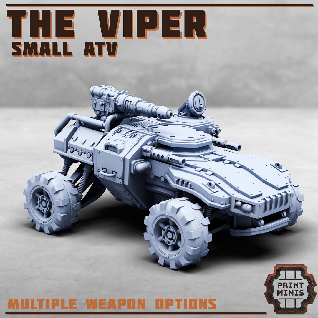 The Viper ATV (3 Variants Available) - Print Minis - Etsy