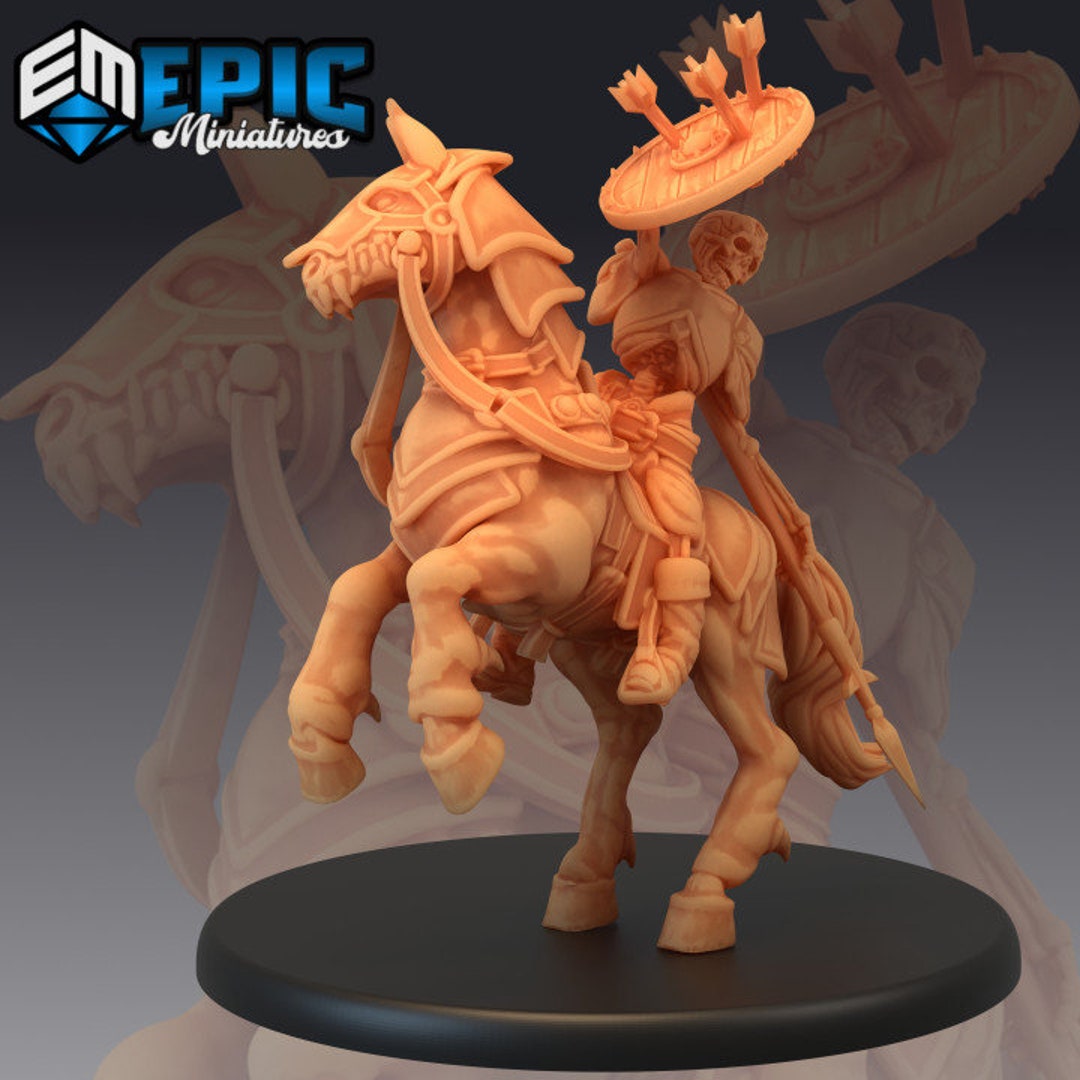 Skeleton Cavalry 5 Variants Available Epic Miniatures - Etsy