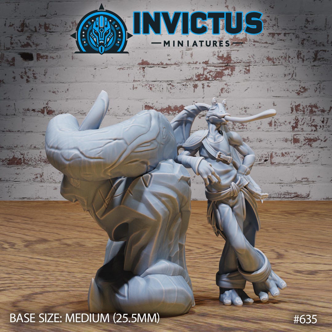 Tongue Alien (3 Variants Available) - Invictus Miniatures - Etsy