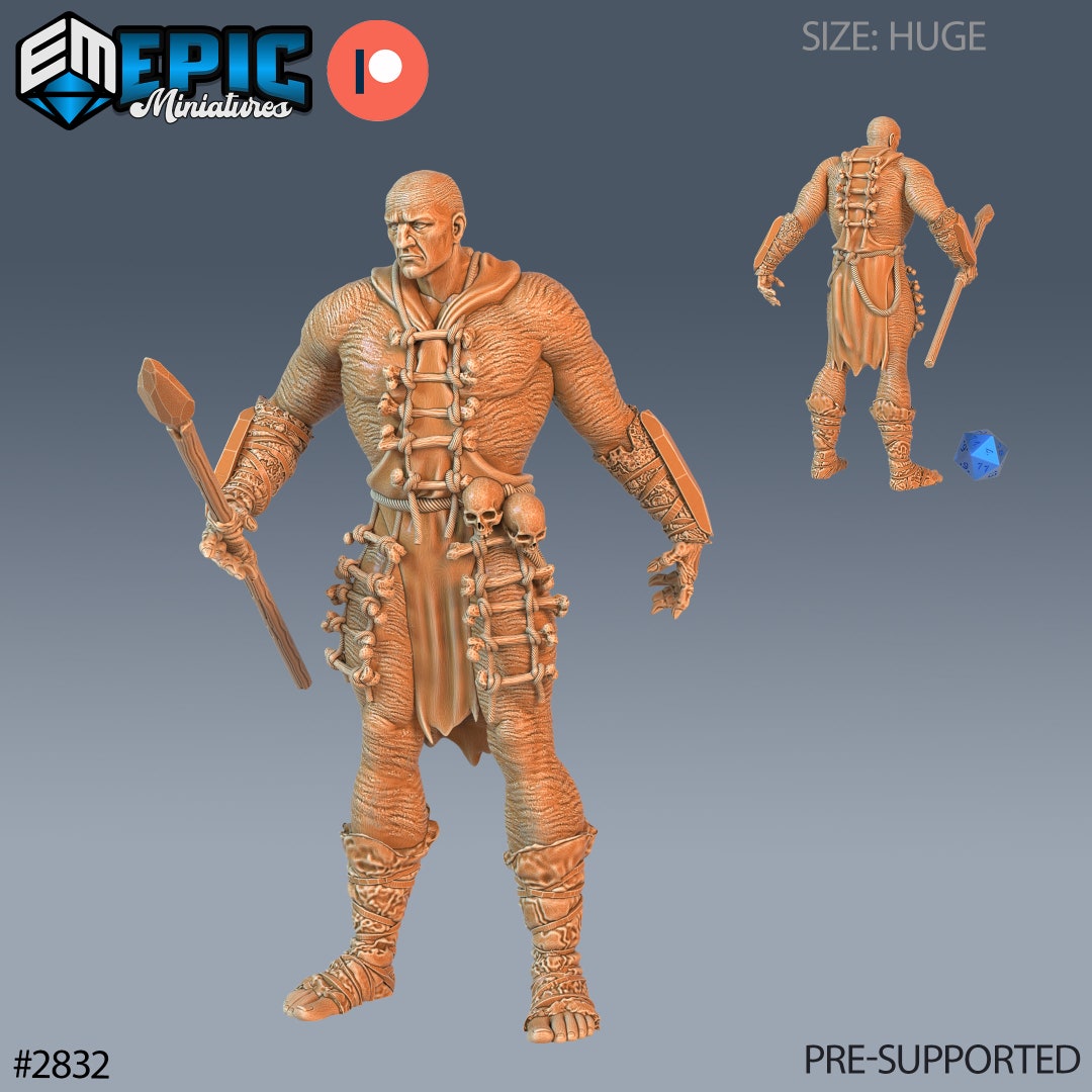 Jotunn Giant Tribe, Set 2 (4 Variants Available) - Epic Miniatures - Etsy
