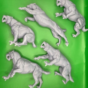 Sabertooth Tiger (5 Variants Available) - Dragon Trapper's Lodge - Etsy