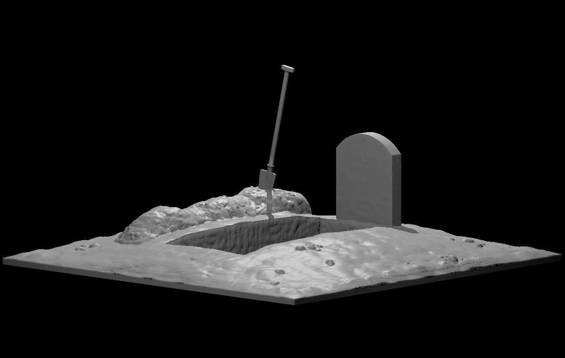 Open Grave Site - Terrain/scenery Piece - MZ4250 - Etsy