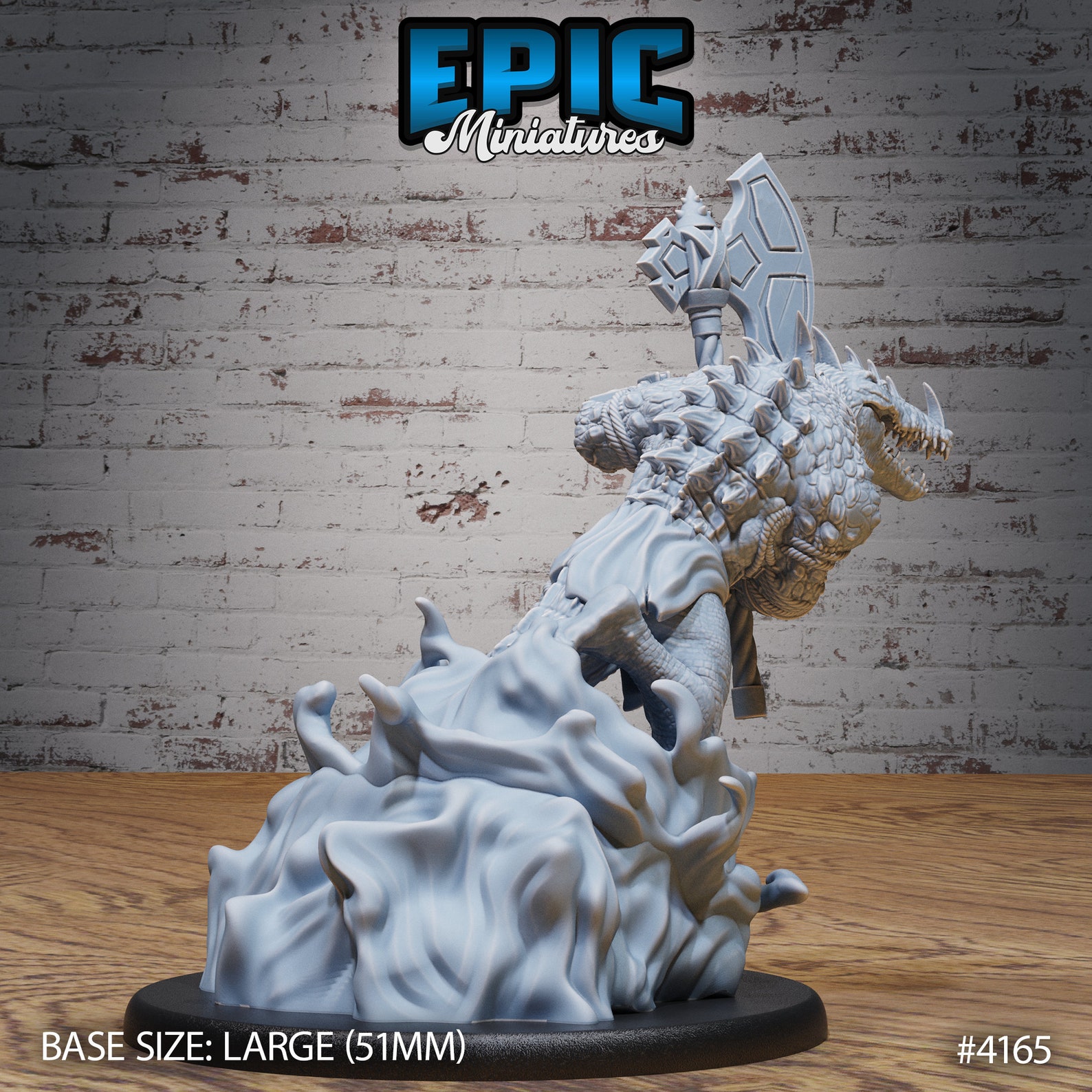 Crocodile Champion (3 Variants Available) - Epic Miniatures - Etsy