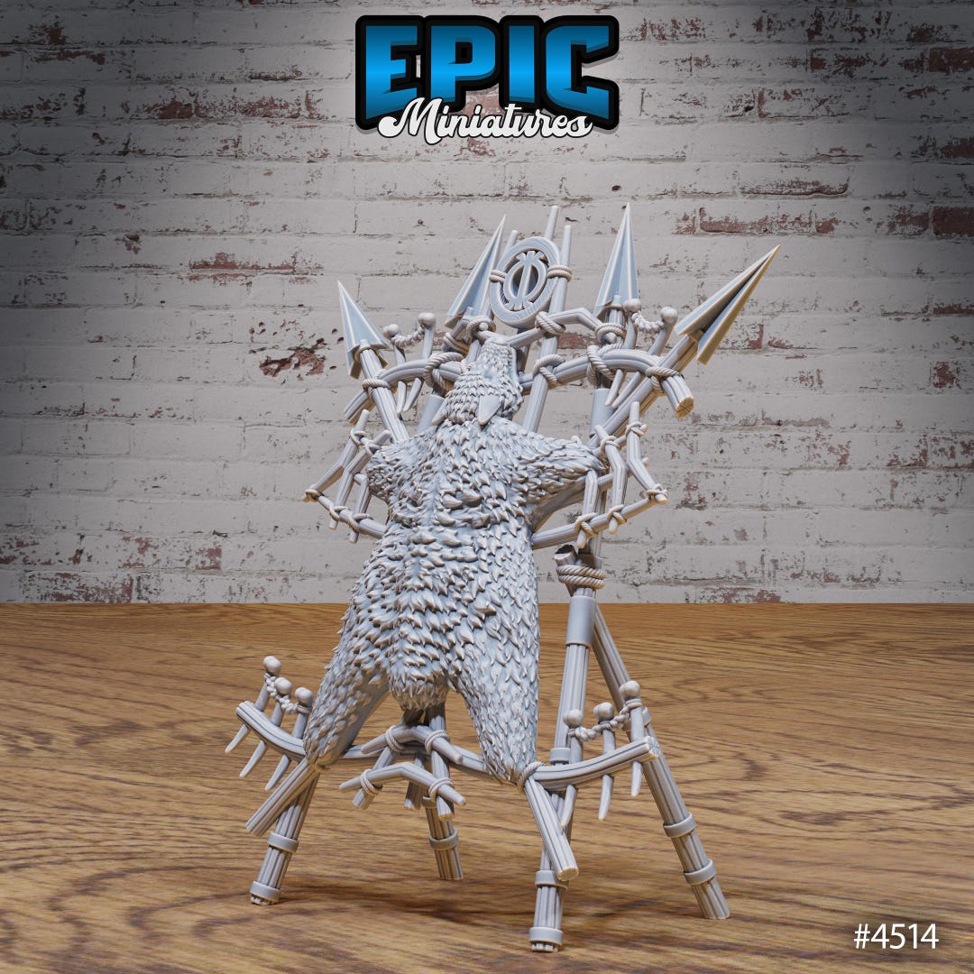 Safari Merchant Props (5 Variants Available) - Epic Miniatures - Etsy