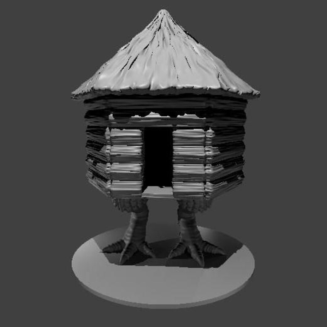 Baba Yaga's Dancing Hut - MZ4250 - Etsy