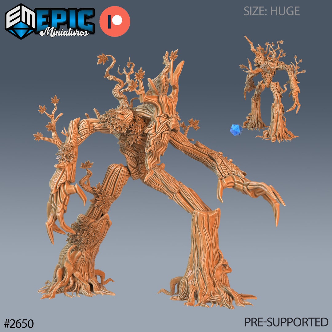 Treant (3 Variants Available) - Epic Miniatures - Etsy