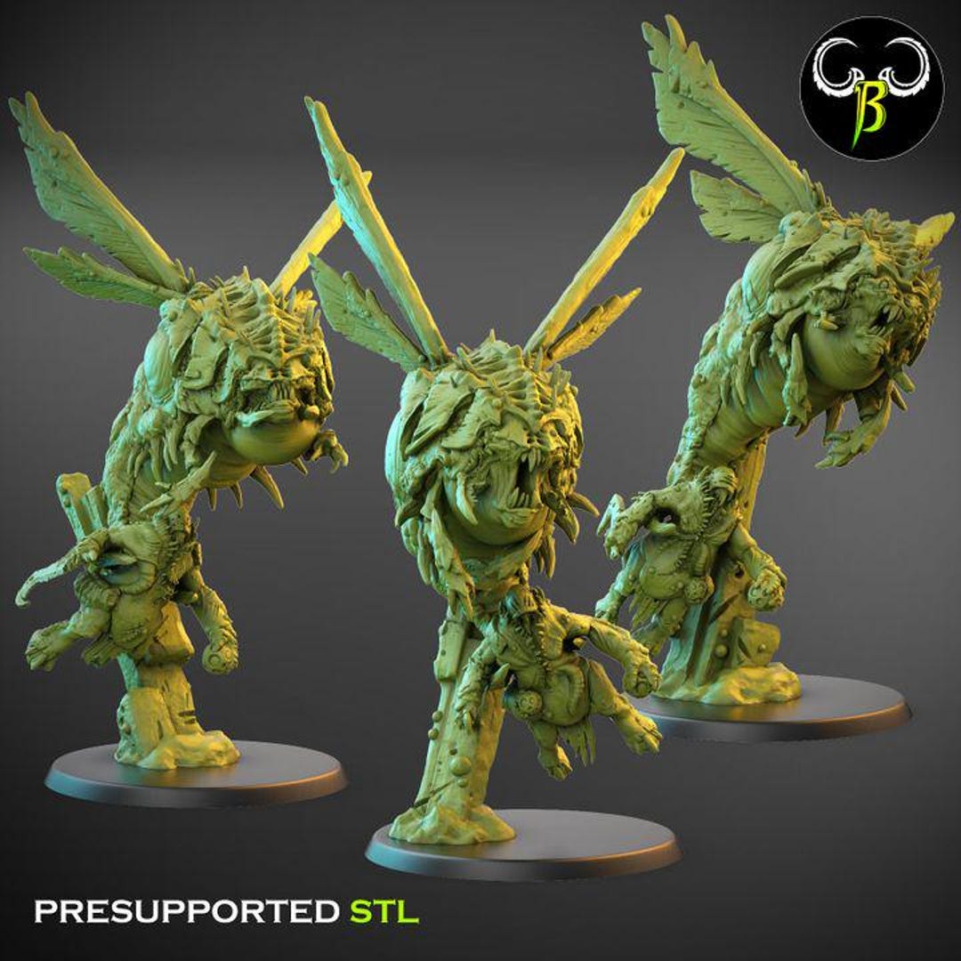 Maggot Bombers (3 Variants Available) - Clay Beast Creations - Etsy ...