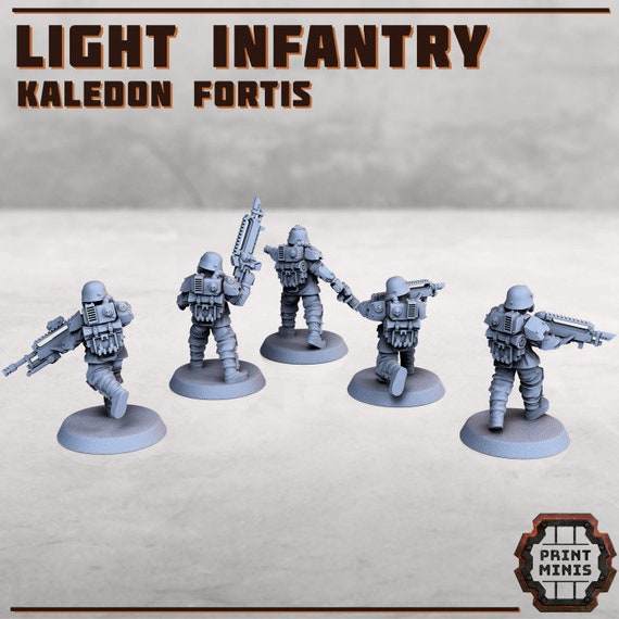Light Infantry Modular Kit Print Minis - Etsy