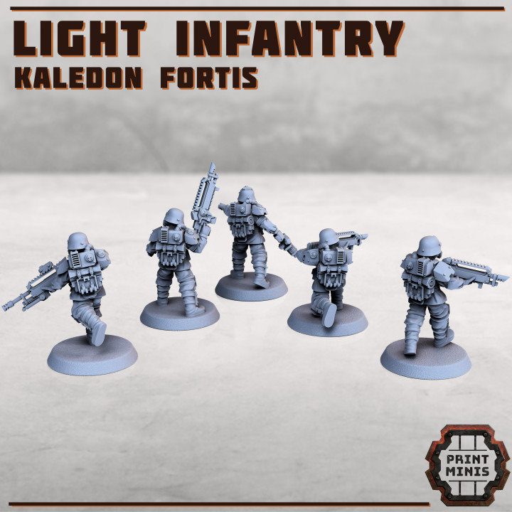 Light Infantry Modular Kit Print Minis - Etsy