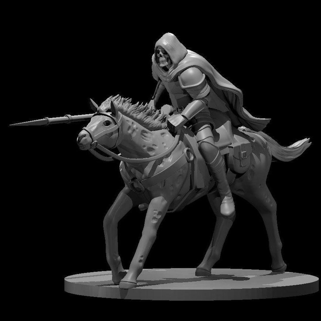 Undead Mounted Knight - MZ4250 - Etsy