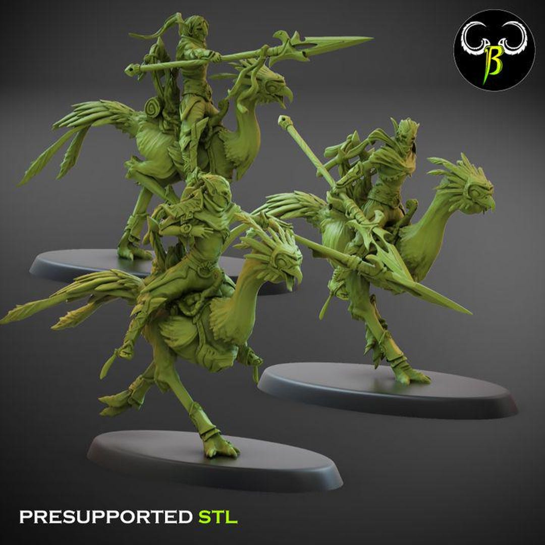 Sand Runners, Lance Squad 2 (3 Variants Available) - Clay Beast ...