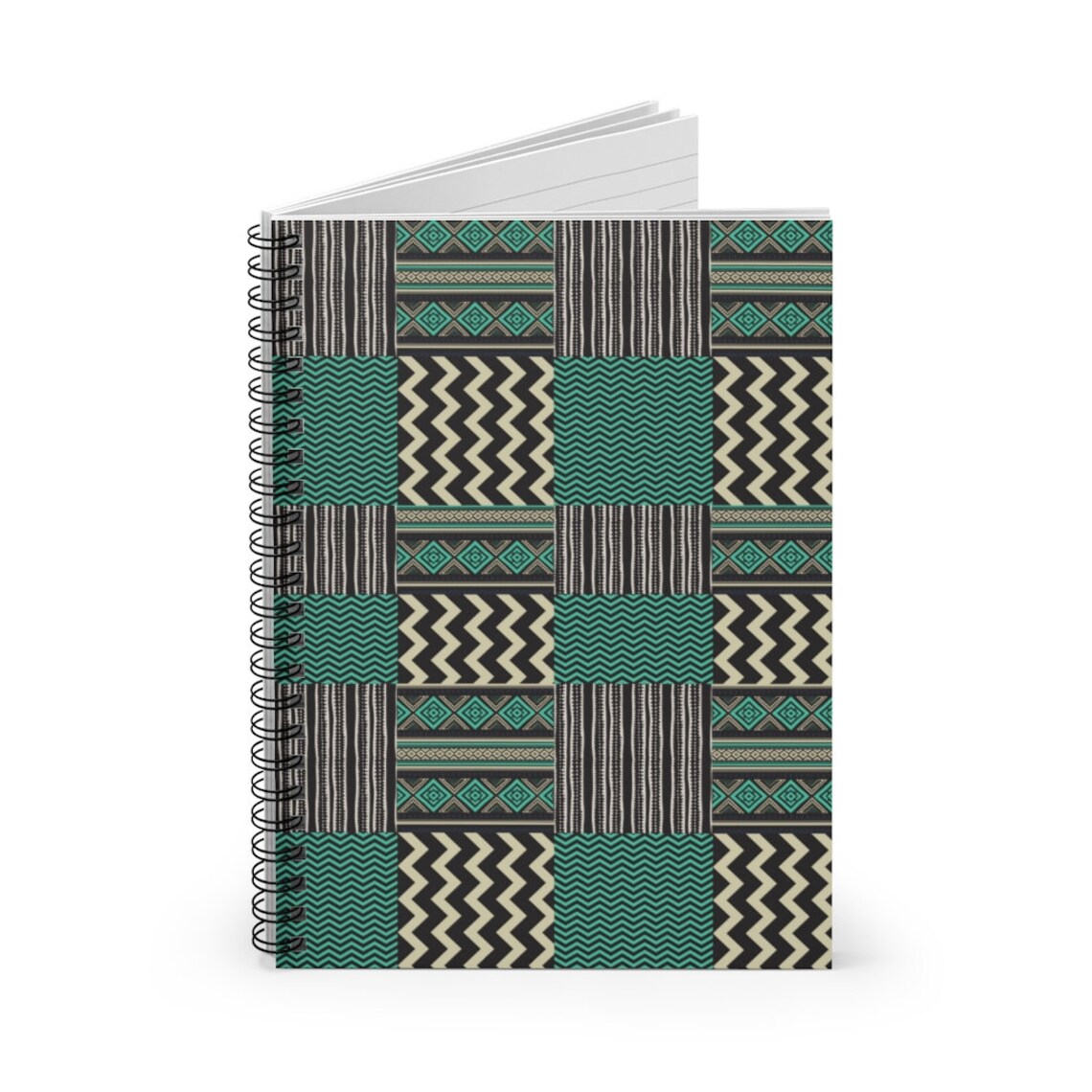 Geometric African Print Notebook, Back to School Journal - Etsy