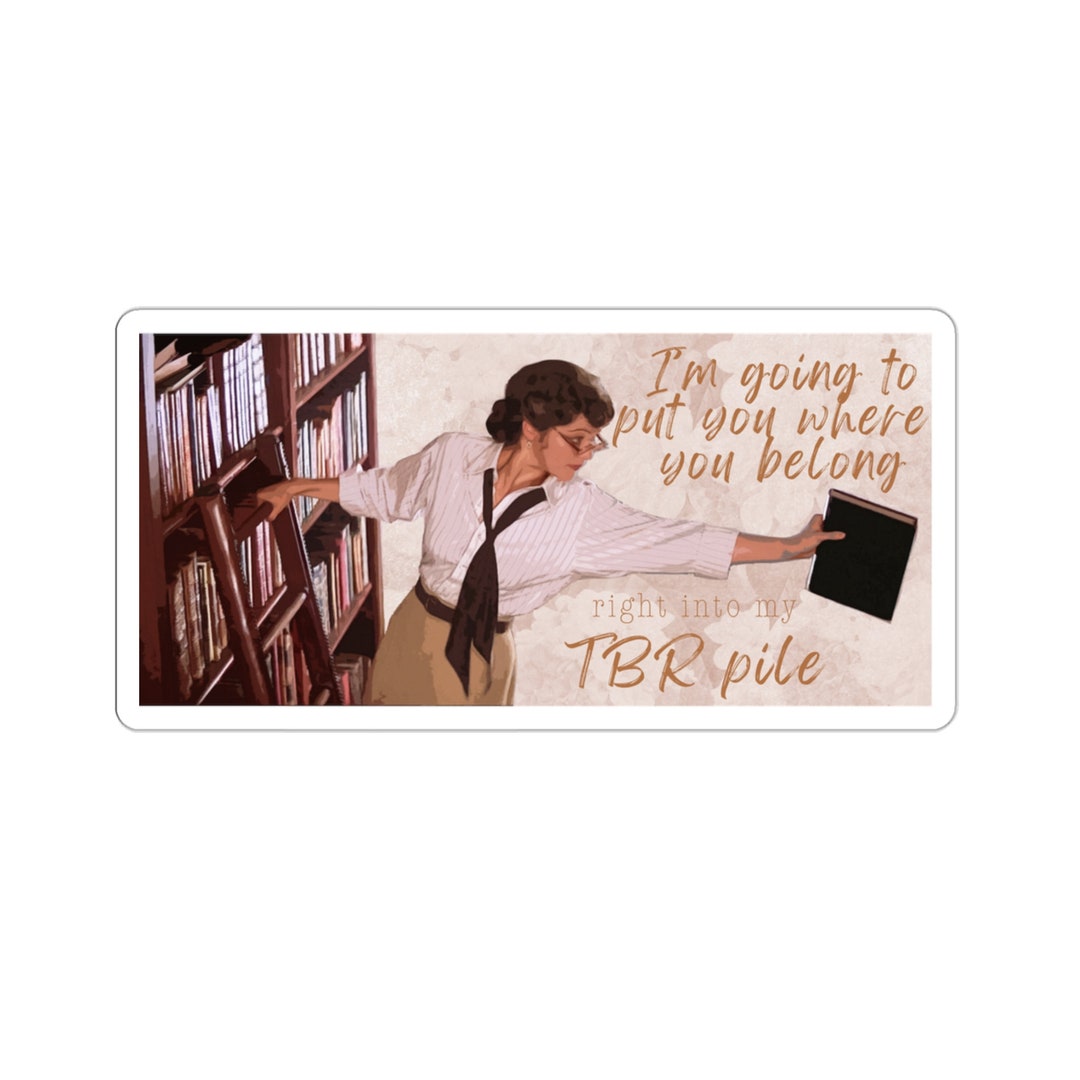 The Mummy Evelyn O'connell Library Scene Add to My TBR Pile Sticker - Etsy