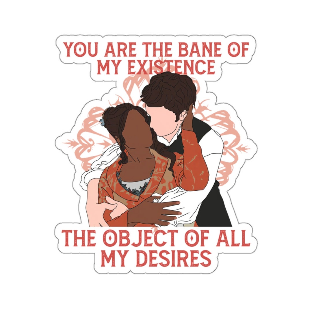 Bane of My Existence, Bookish Quote Sticker - Etsy