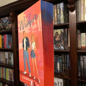 Wildfire by Hannah Grace Painted Stenciled Edges Custom Stencilled ...