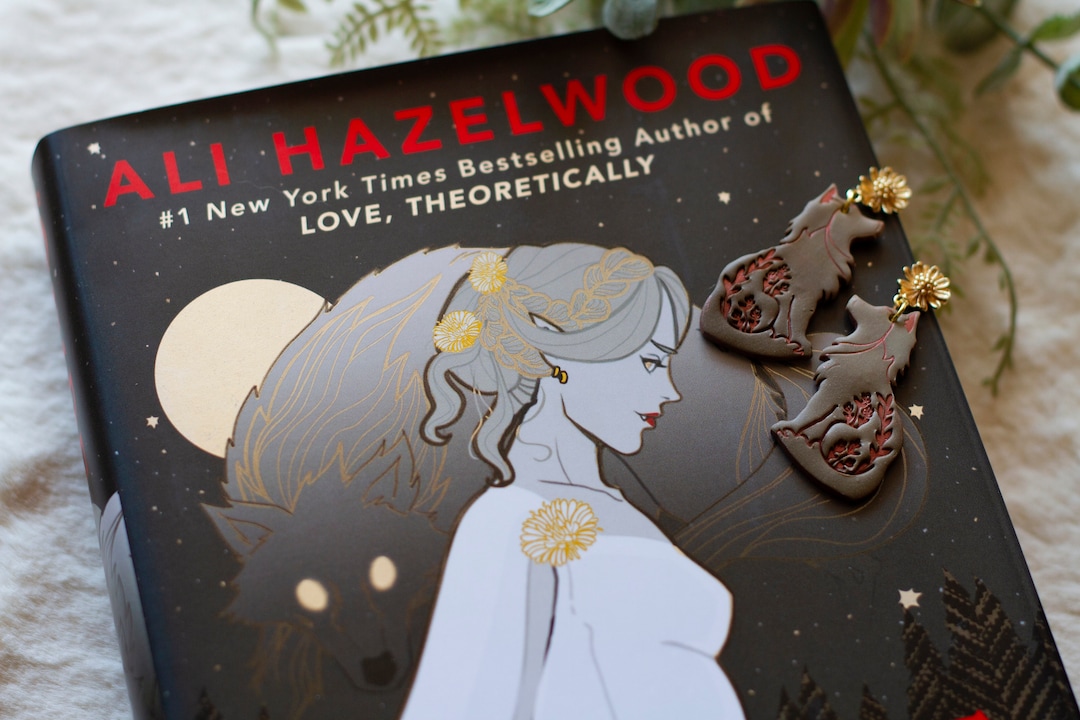 Misery and Lowe, Bride by Ali Hazelwood Bookish Inpsired Earrings - Etsy