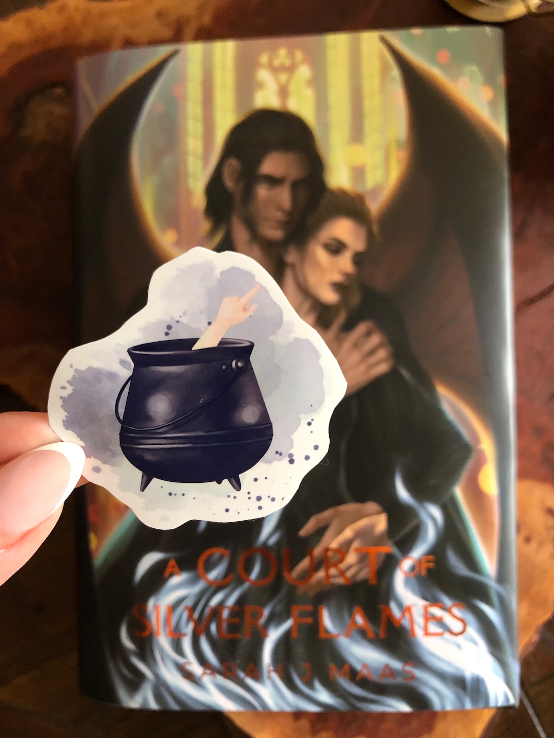 Cauldron Blessed Nesta Archeron Cauldron Cursed ACOMAF Inspired Sticker ...