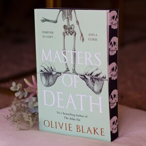 Masters of Death by Olivie Blake Painted Stenciled Edges - Custom ...