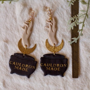 Cauldron Blessed Nesta ACOTAR ACOMAF ACOWAR Inspired Earrings - Etsy ...