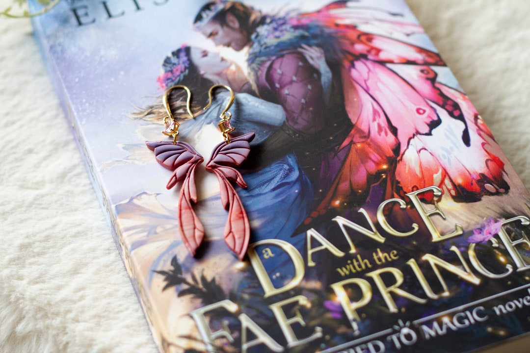A Dance With the Fae Prince Inspired Bookish Earrings - Etsy