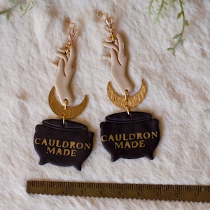 Cauldron Blessed Nesta ACOTAR ACOMAF ACOWAR Inspired Earrings - Etsy ...