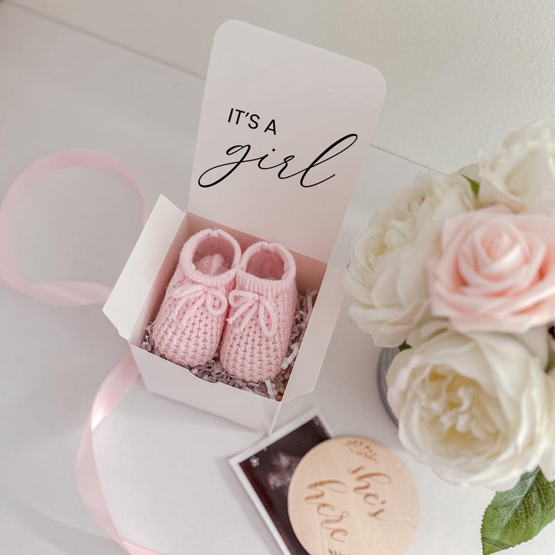 Gender Reveal Box - Etsy