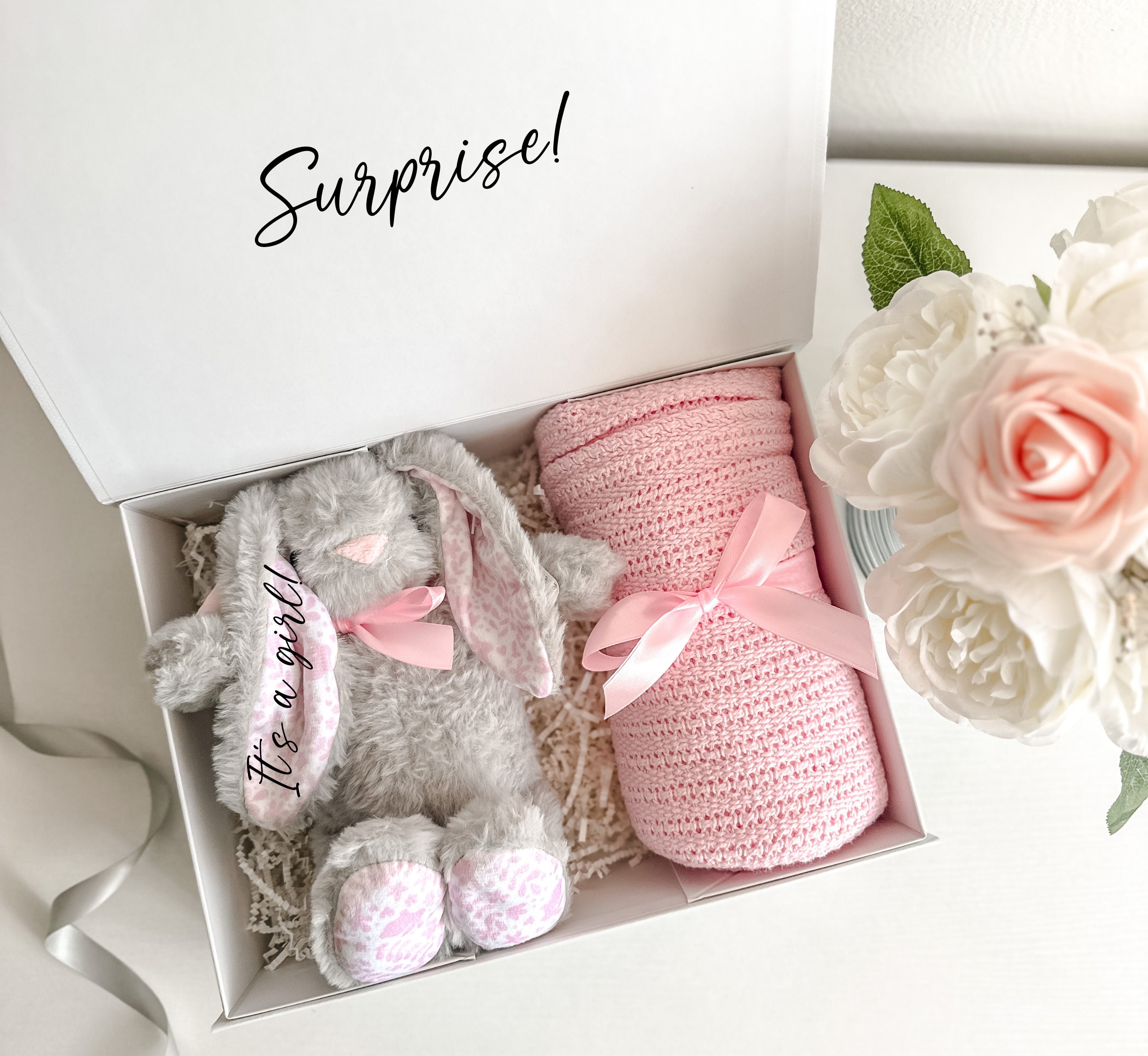 Gender Reveal Gift Box, Gender Reveal Gift for Parents to Be, Gender ...