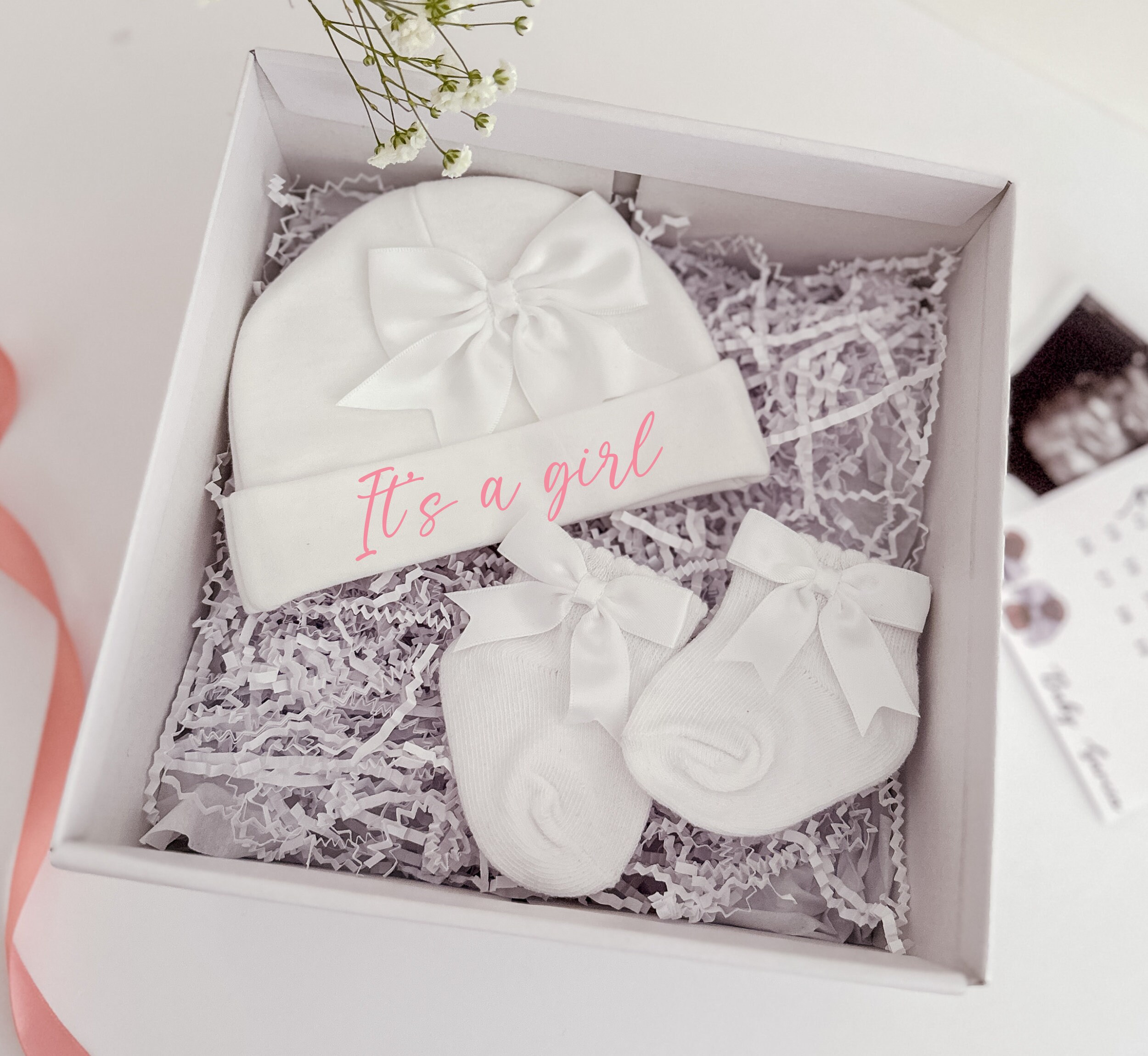 Gender Reveal Gift Box Gender Reveal for Baby Girl Baby Girl - Etsy