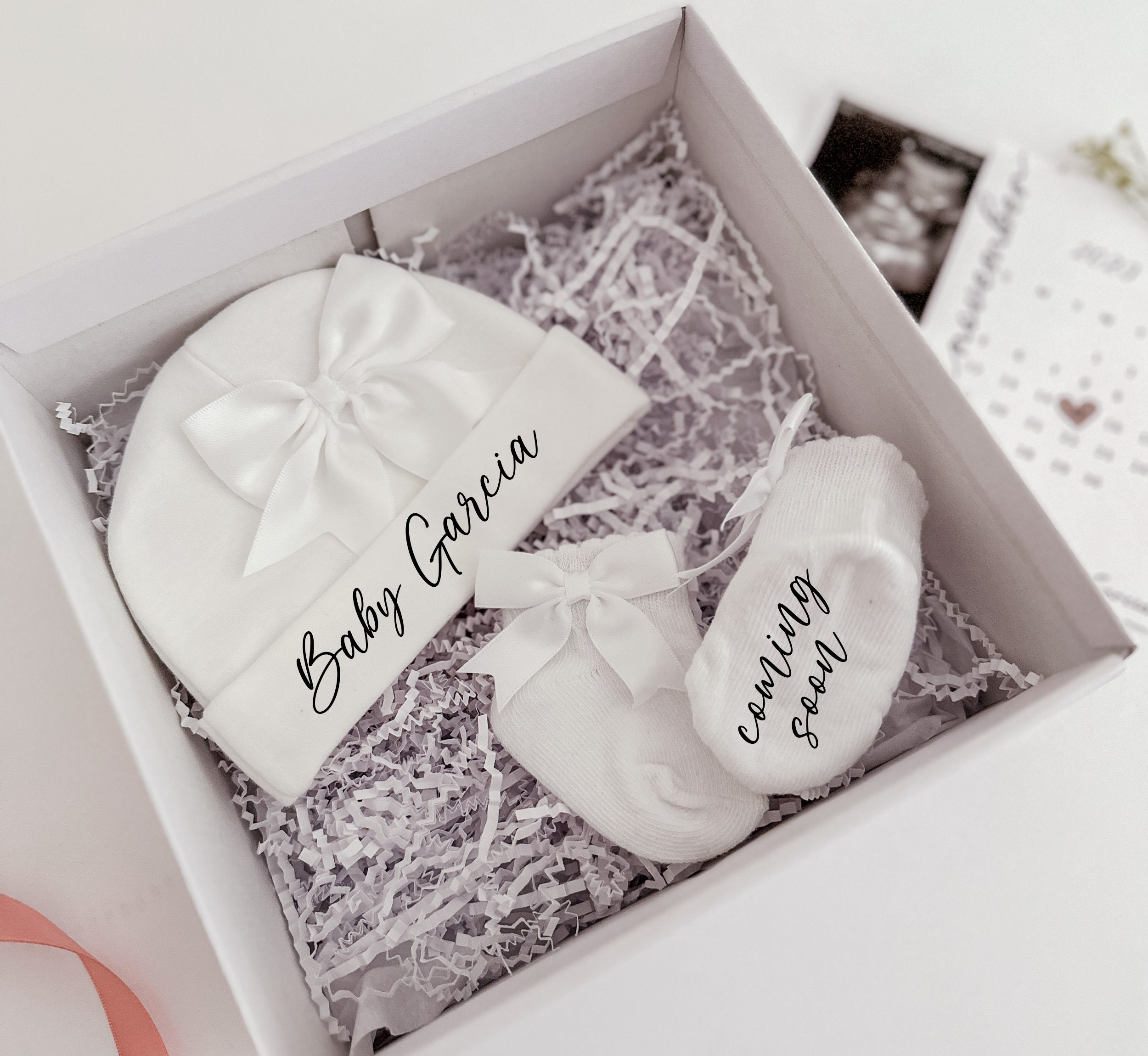 Pregnancy Announcement Gift Box, Pregnancy Announcement to Husband ...