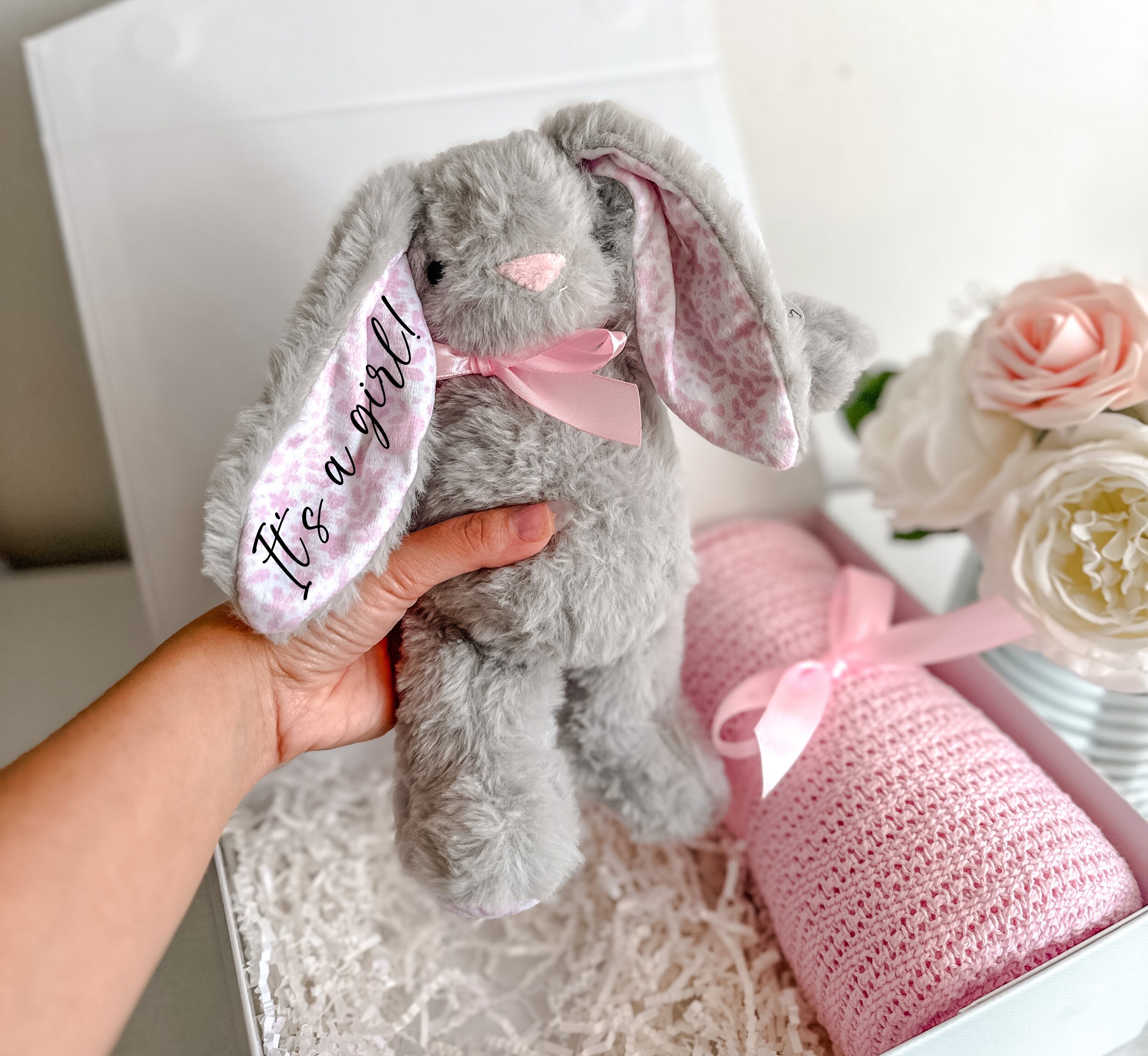 Gender Reveal Gift Box, Gender Reveal Gift for Parents to Be, Gender ...