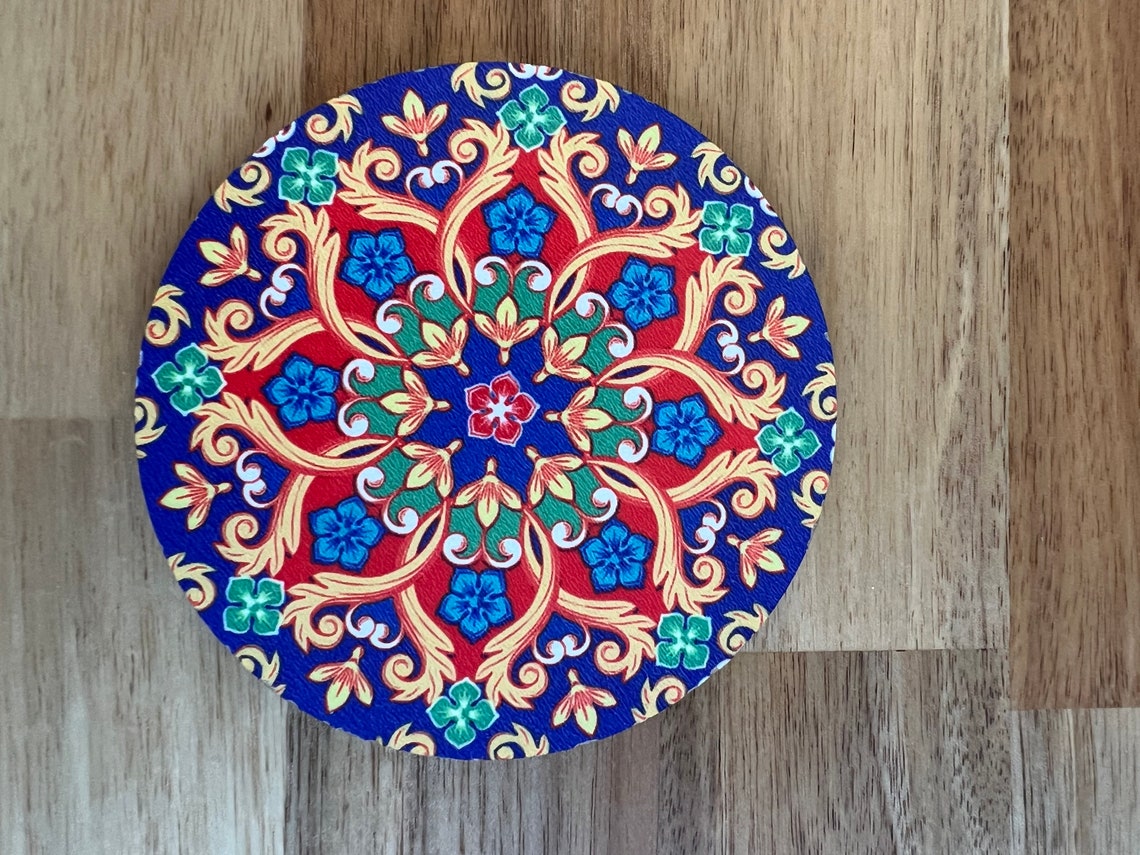 Turkish Wooden Coasters - Etsy