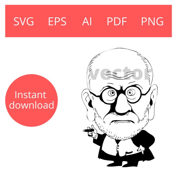 Sigmund Freud - Etsy