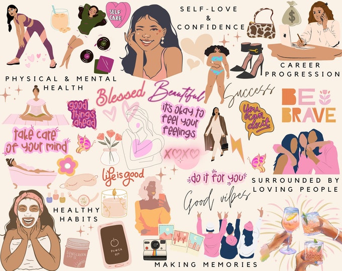 Self Love Vision Board - Etsy