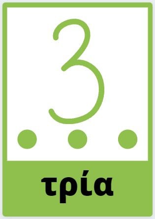 Greek Number Flash Cards: Numbers 1-10 - Etsy