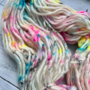 Ultra Bulky/super Chunky Merino Wool Yarn, Single Ply, Hand Dyed Yarn ...