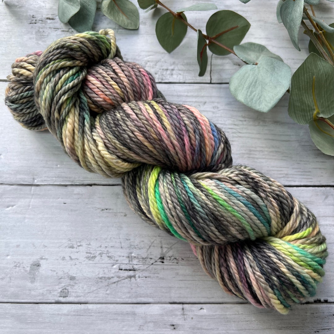 Hand Dyed Yarn UK, Superwash Wool, Merino Wool, Chunky Yarn, Luxury ...