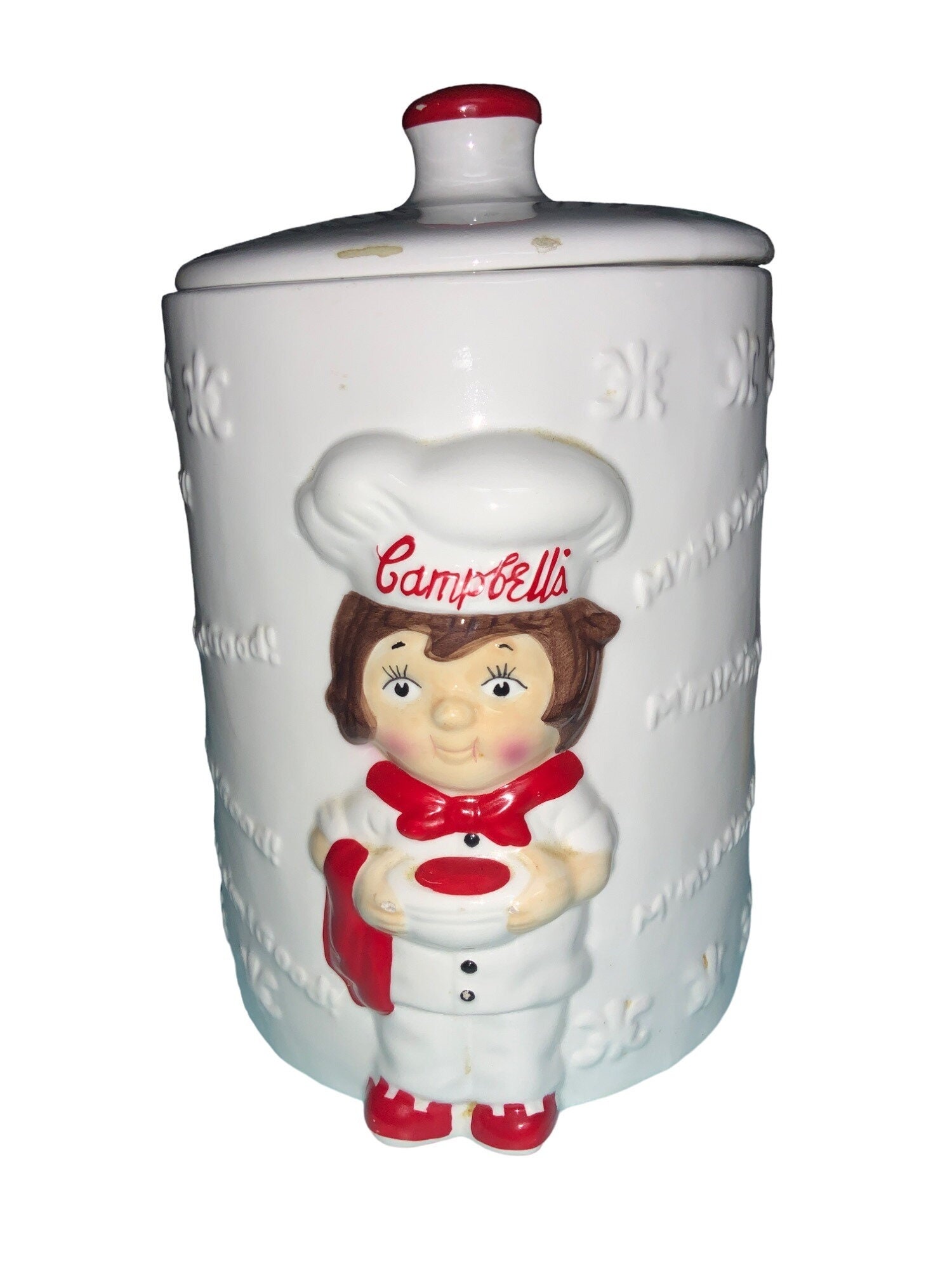 Campbell's Soup Kids Cookie Jar Canister by Houston - Etsy