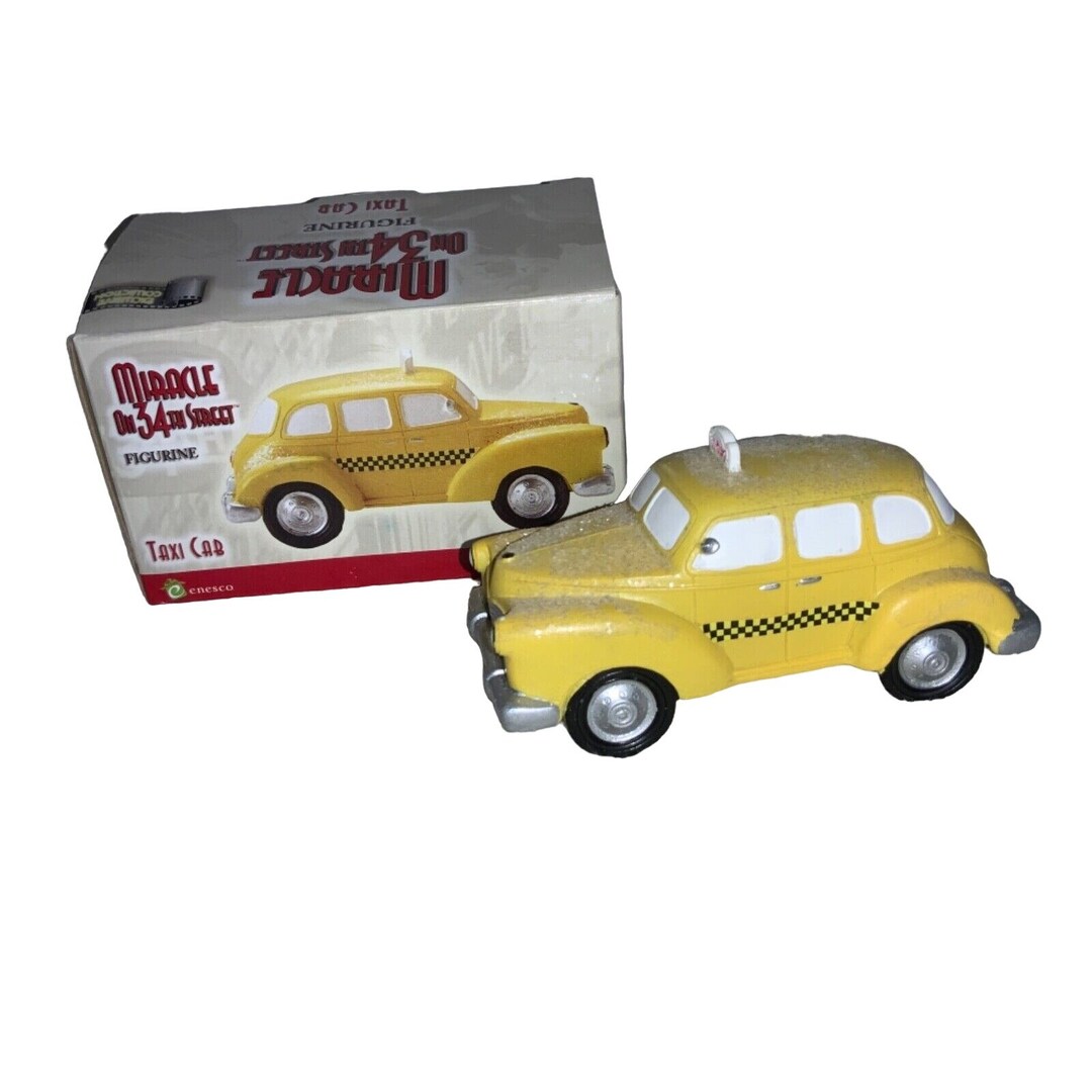 Miracle on 34th Street Taxi Cab Yellow Cab Enesco - Etsy