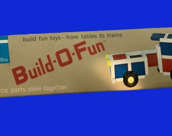 1965 Build-o-fun by Tupper Toys - Etsy