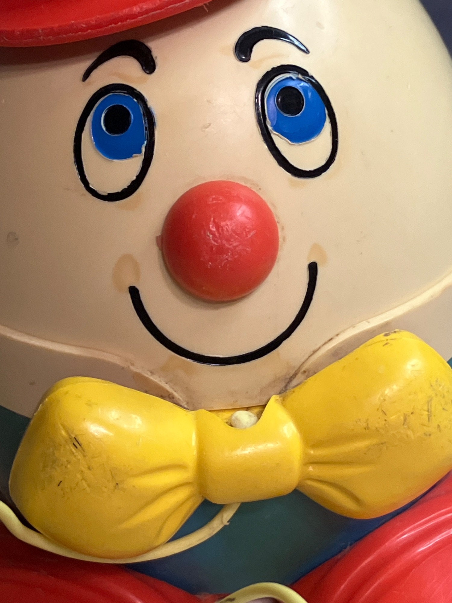 Vintage Fisher Price Humpty Dumpty Pull Toy 736 With Working - Etsy