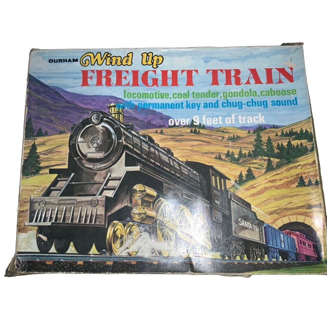 Durham Wind up Plastic Freight Train NO.8800 - Etsy