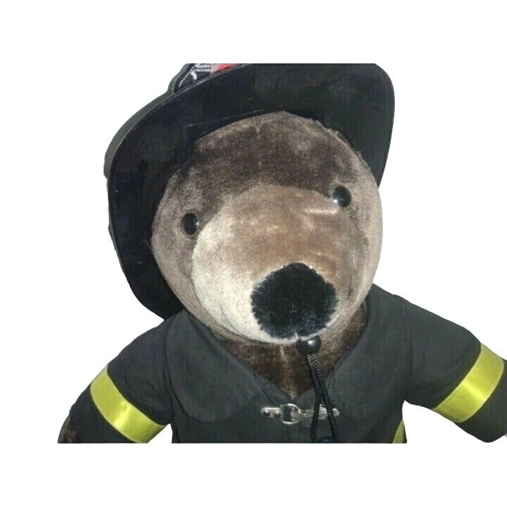 Patriot Fireman Plush Bear 22 Inches Tall - Etsy