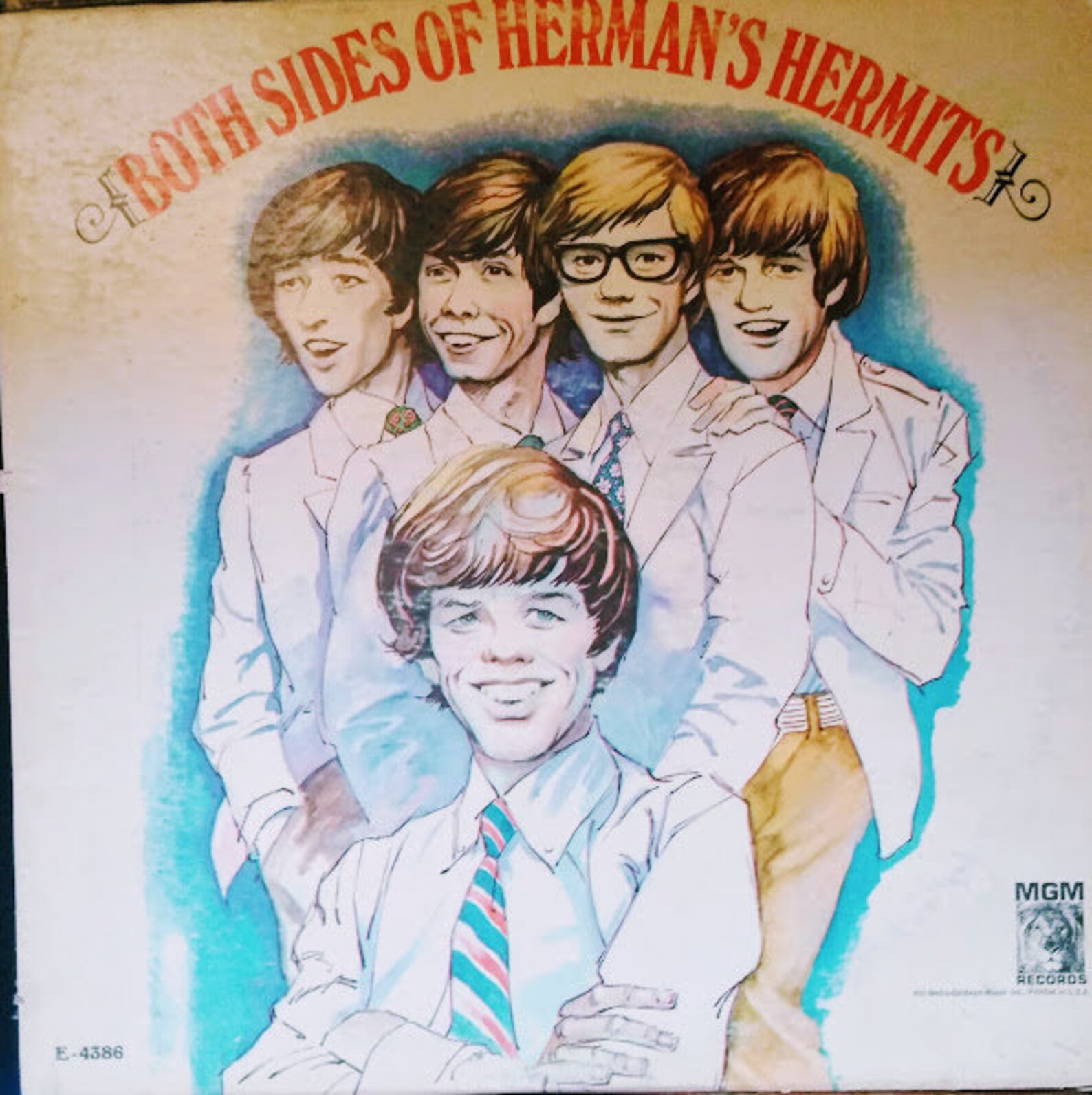 Herman's Hermits - Both Sides of Herman's Hermits - 12" Vinyl Record LP - Etsy