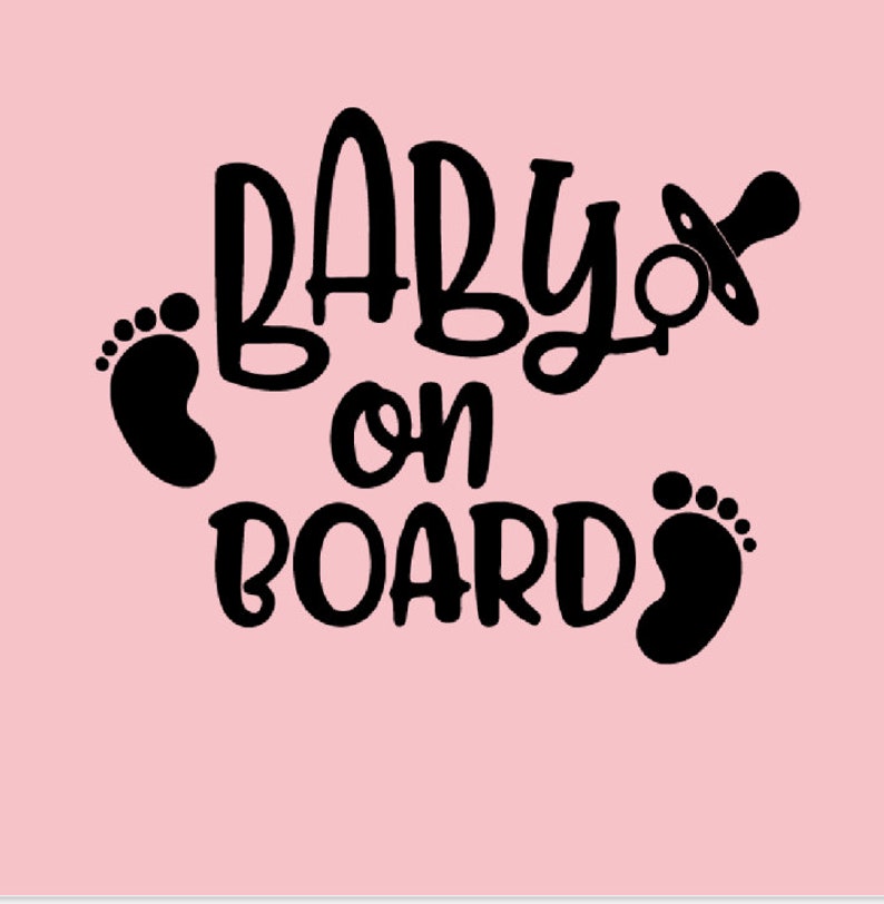 Baby on Board SVG PNG - Etsy
