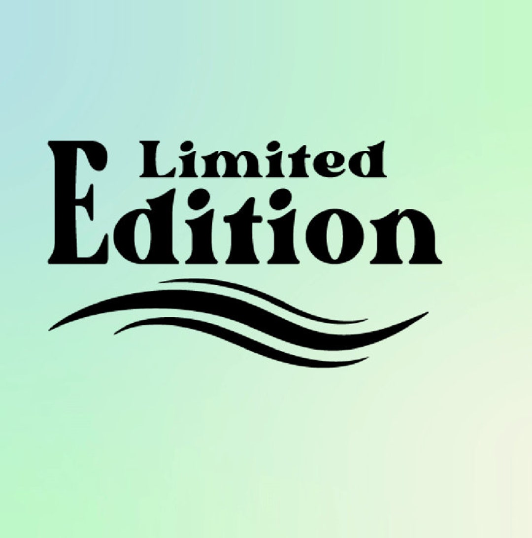 Limited Edition SVG PNG - Etsy