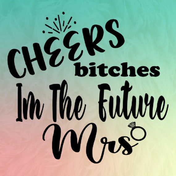 Cheers Wedding SVG/PNG | Etsy